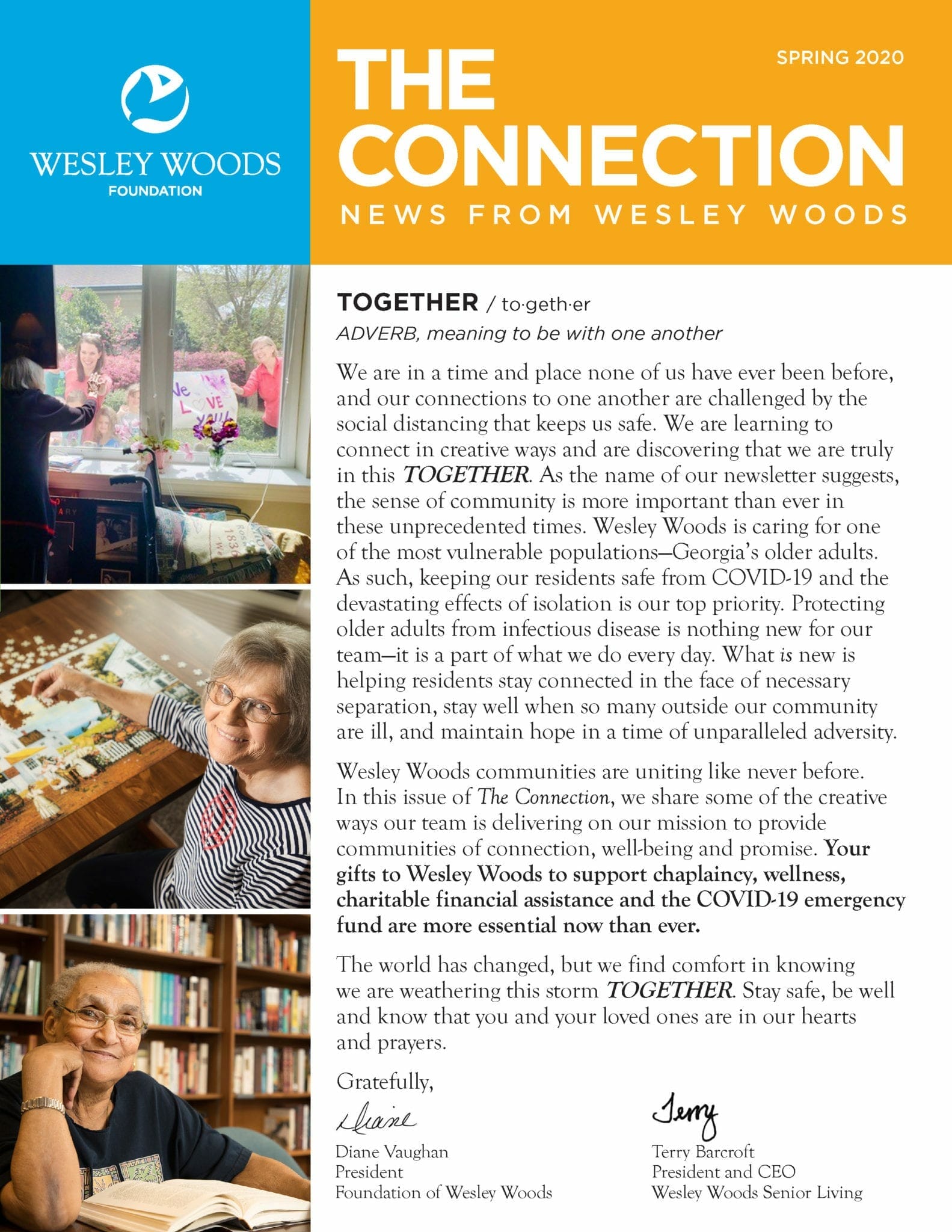 The Connection Newsletter Archive - Wesley Woods